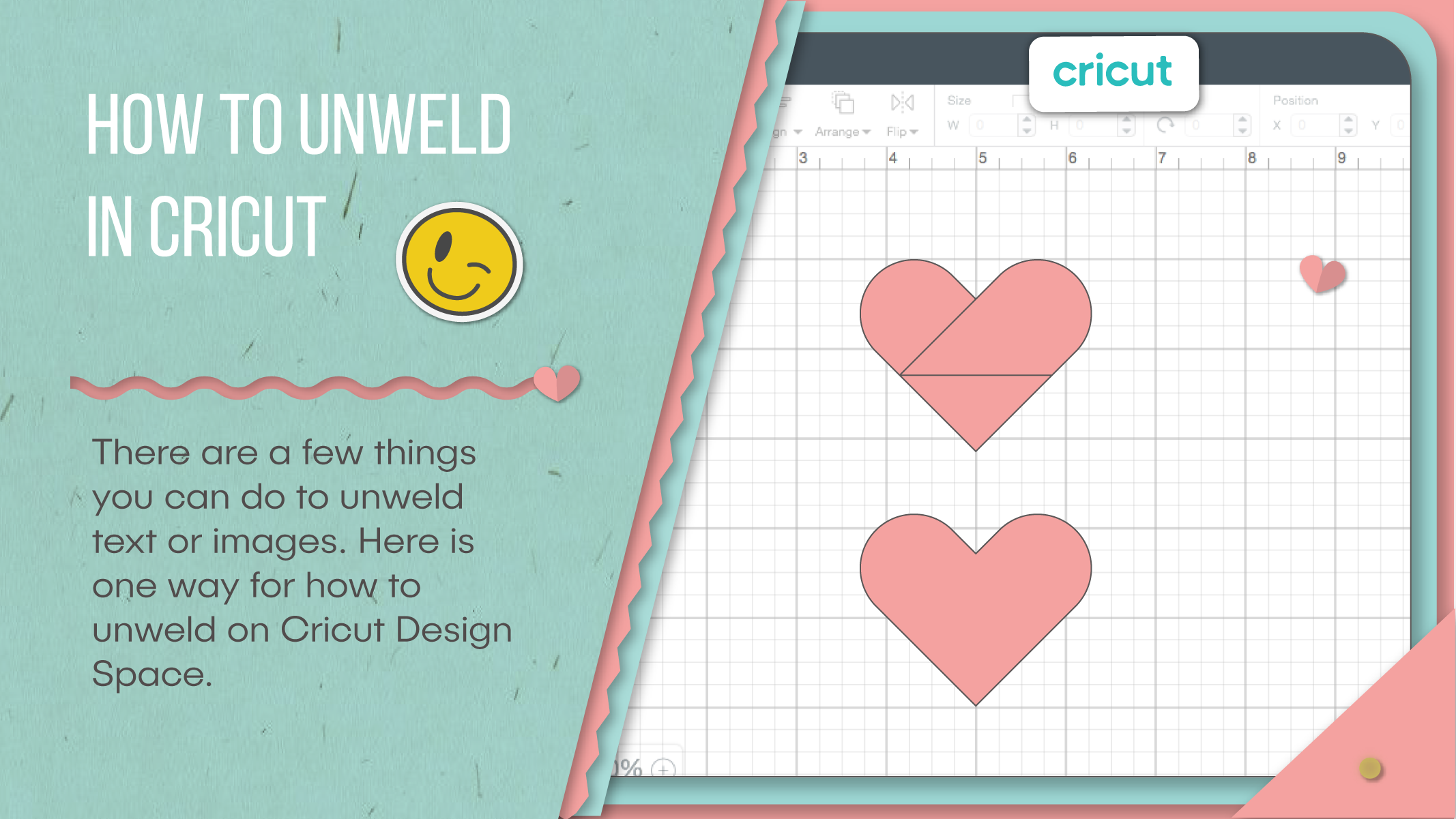 How to Unweld in Cricut in 2022